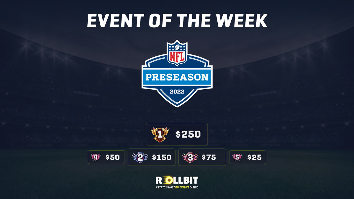 Sports Event of the Week: NFL Pre Season 🏈